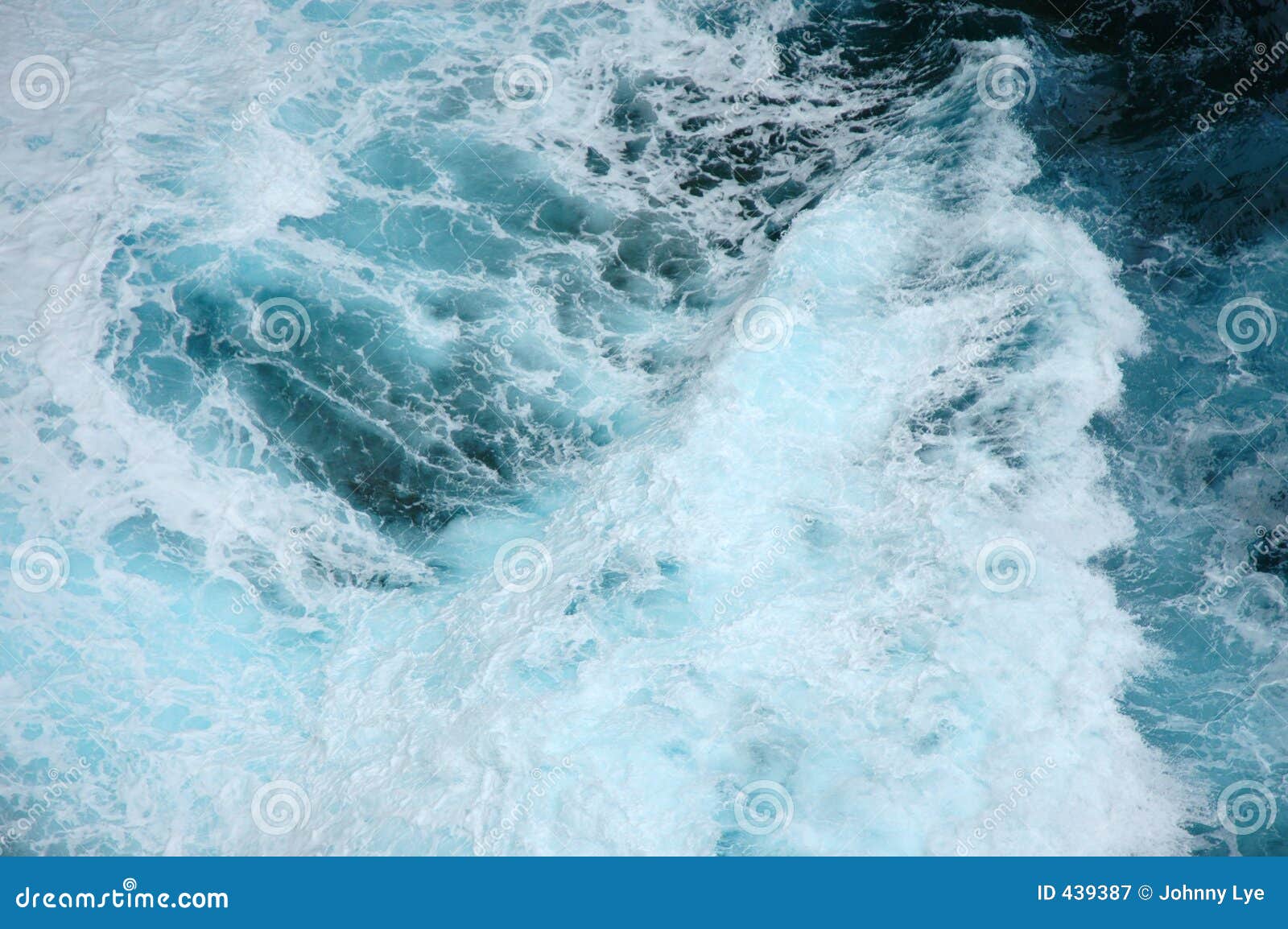 Power of Wave stock image. Image of turquoise, white, power - 439387