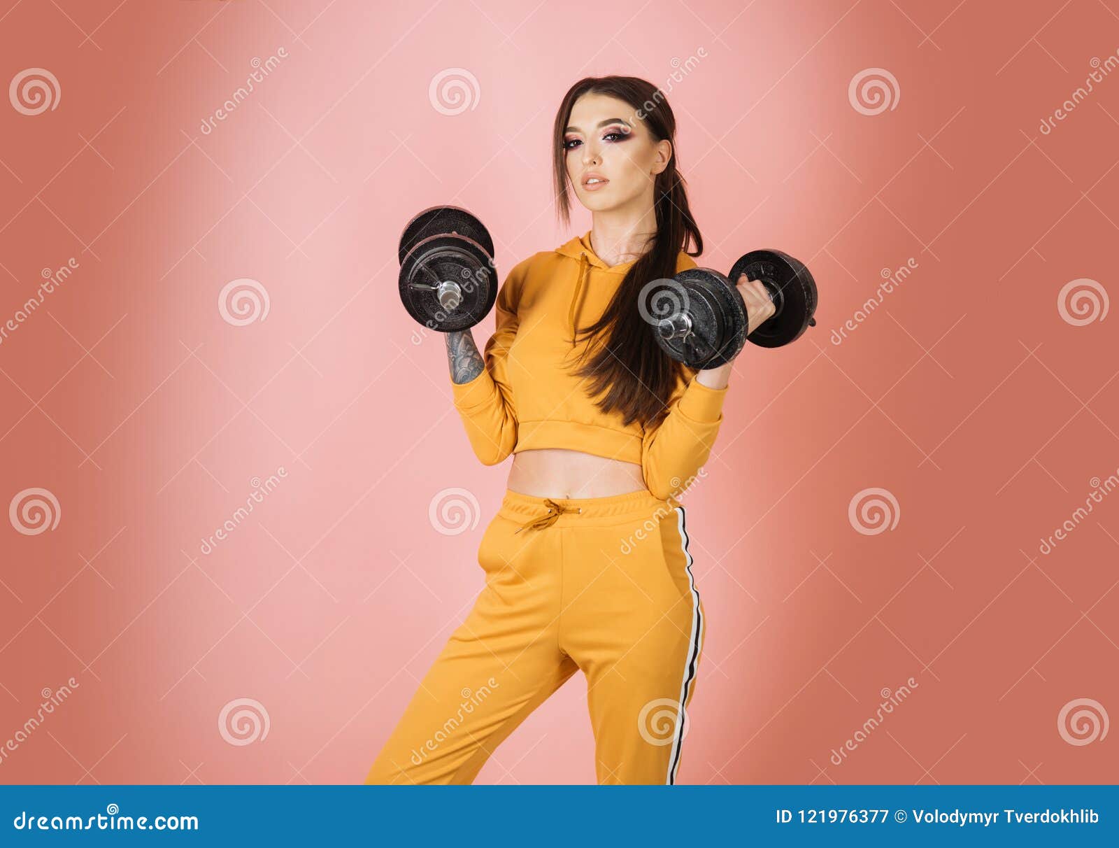 Power. Power of Woman in World. Power and Strength Concept. Woman Has ...