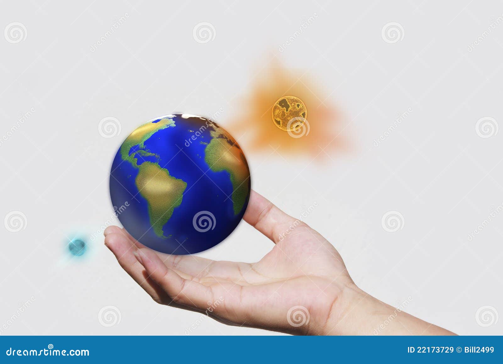 Power the world stock image. Image of circle, hand, green - 22173729