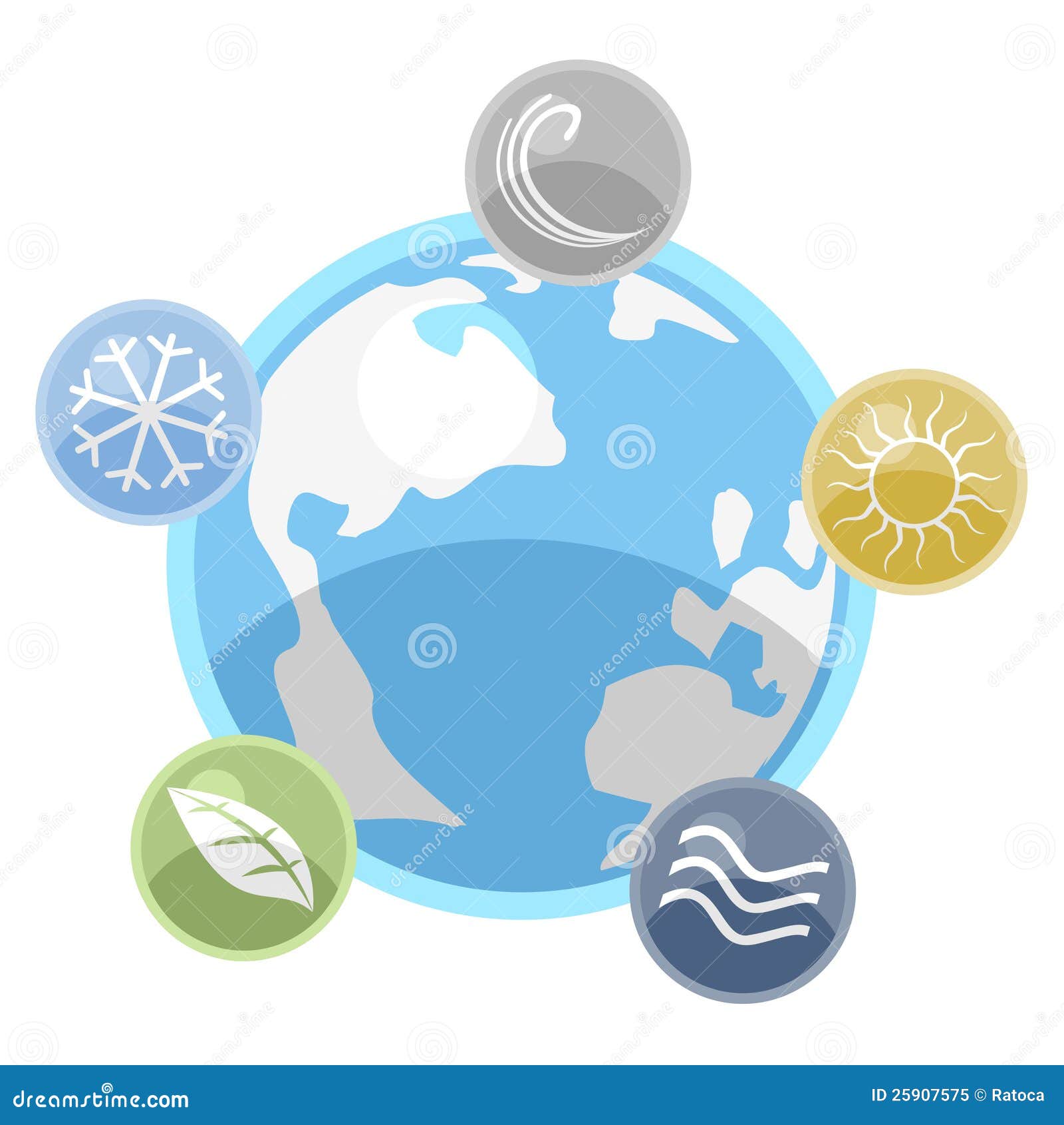 Power world stock vector. Illustration of global, flower - 25907575
