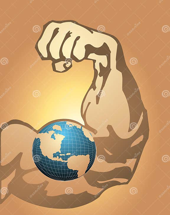 Power World stock vector. Illustration of earth, arrangement - 902163