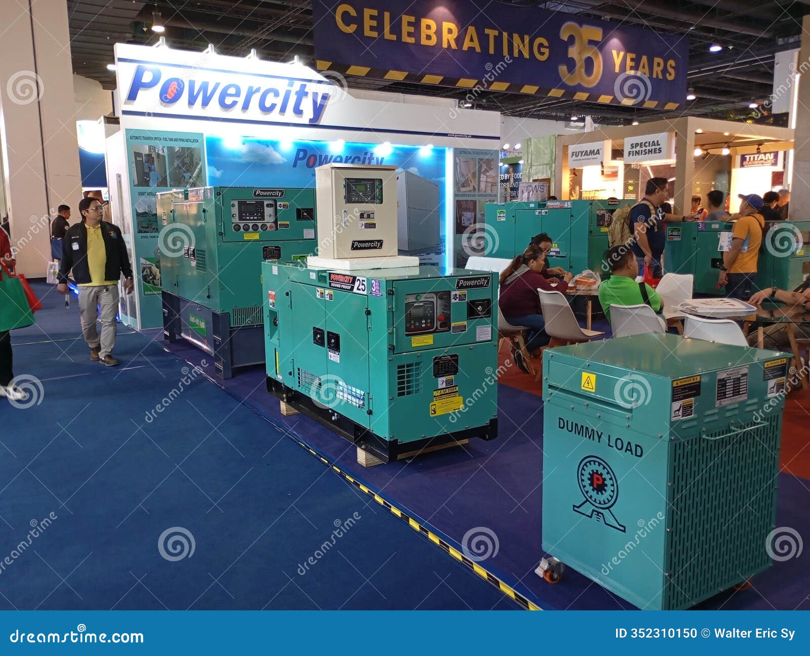 Powercity Generators at Philconstruct Expo in Pasay, Philippines ...
