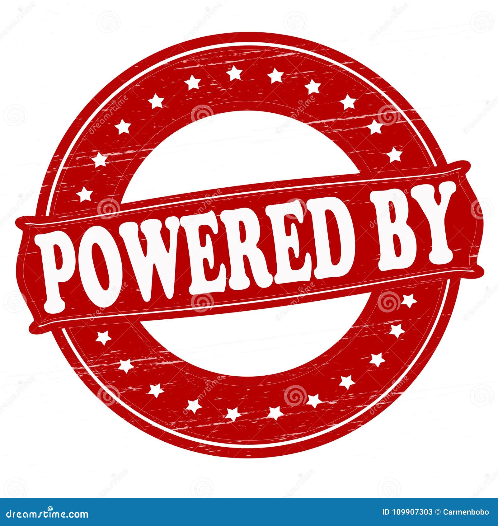 Powered by stock illustration. Illustration of concept - 109907303