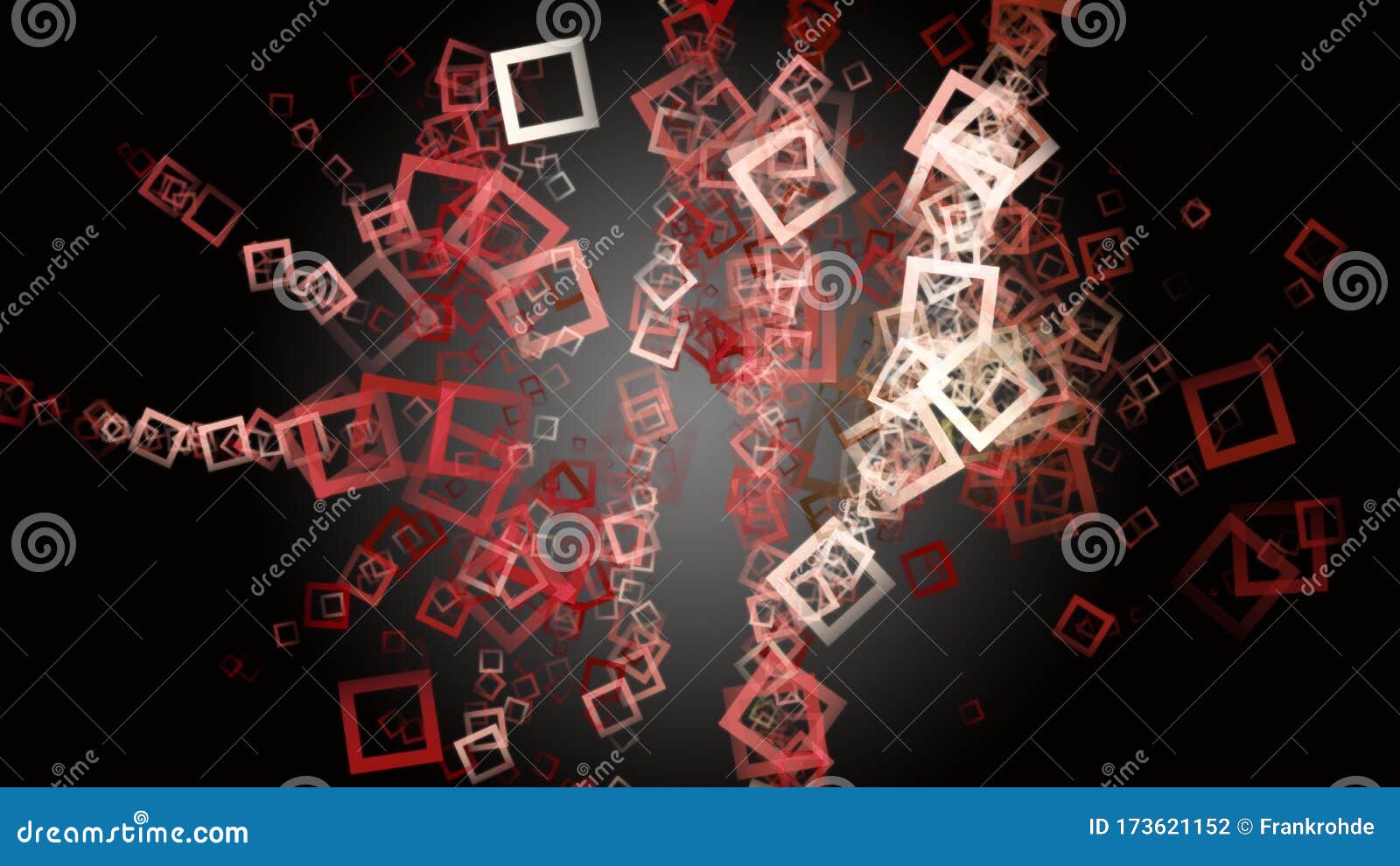 Powerful Abstract Square Design Illustration Stock Illustration ...
