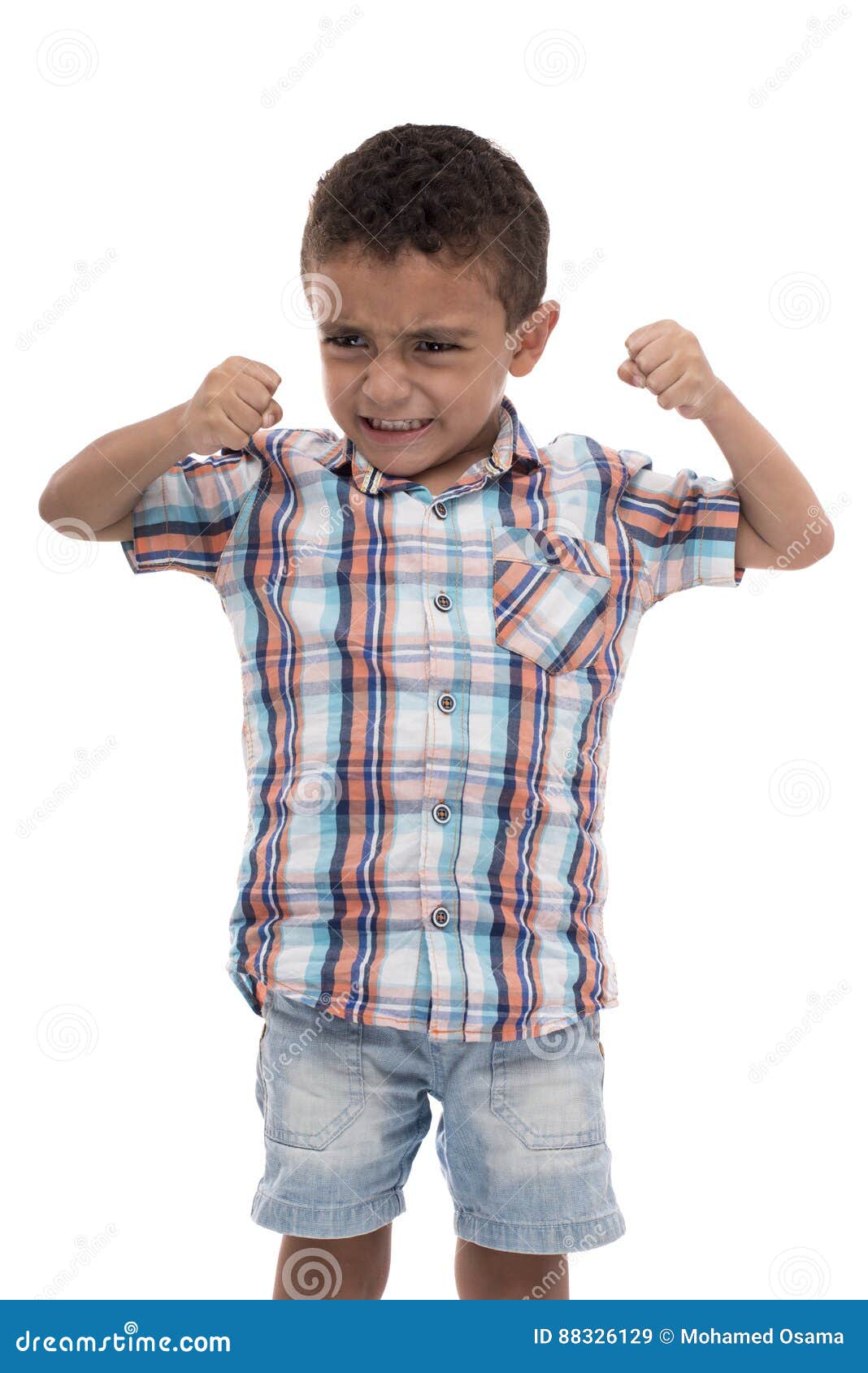 Powerful Angry Boy stock image. Image of offspring, fitness - 88326129