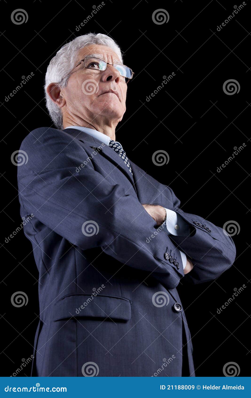 Powerful businessman stock image. Image of glasses, formal - 21188009