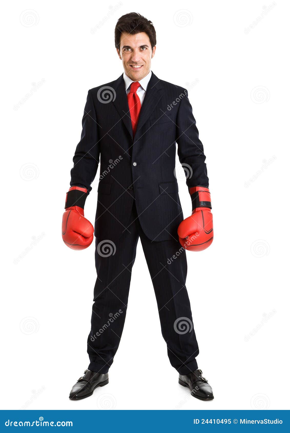 Powerful businessman stock image. Image of happy, agent - 24410495
