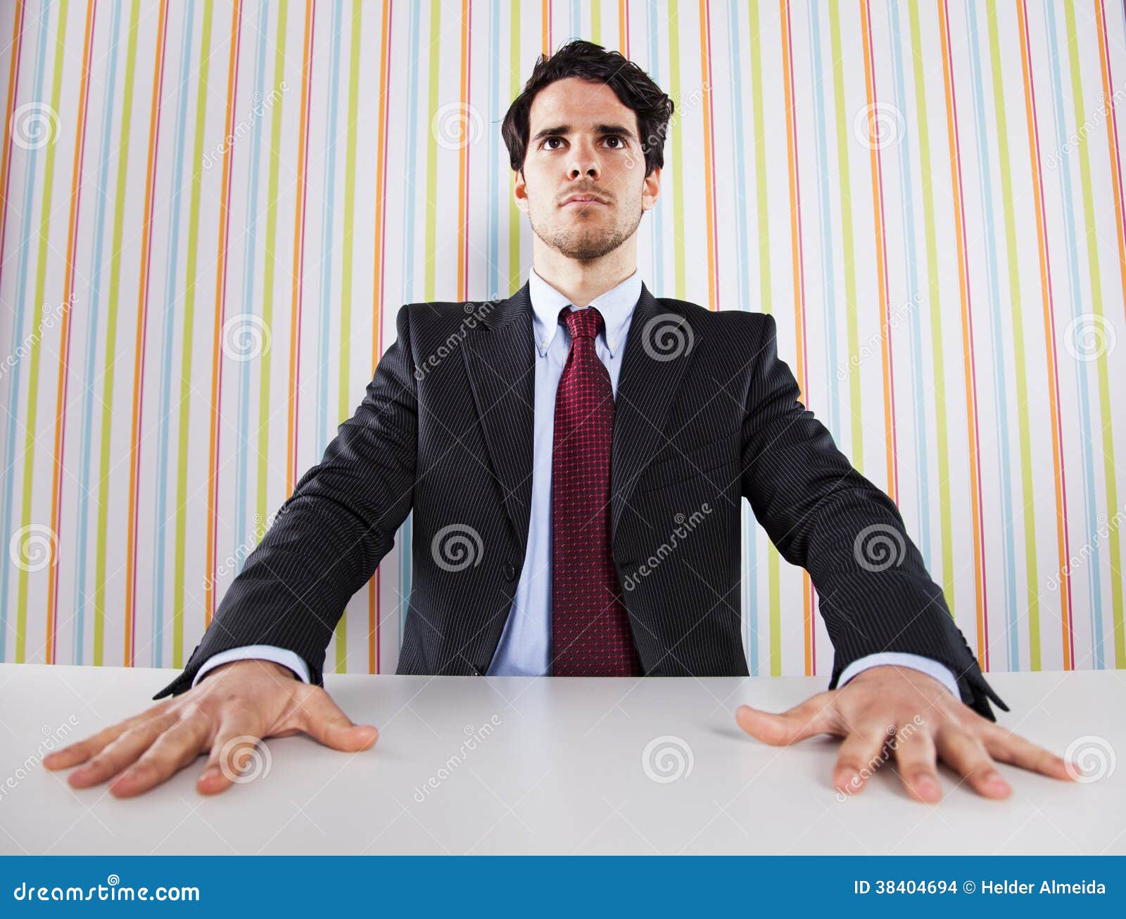 Powerful businessman stock photo. Image of expertise - 38404694