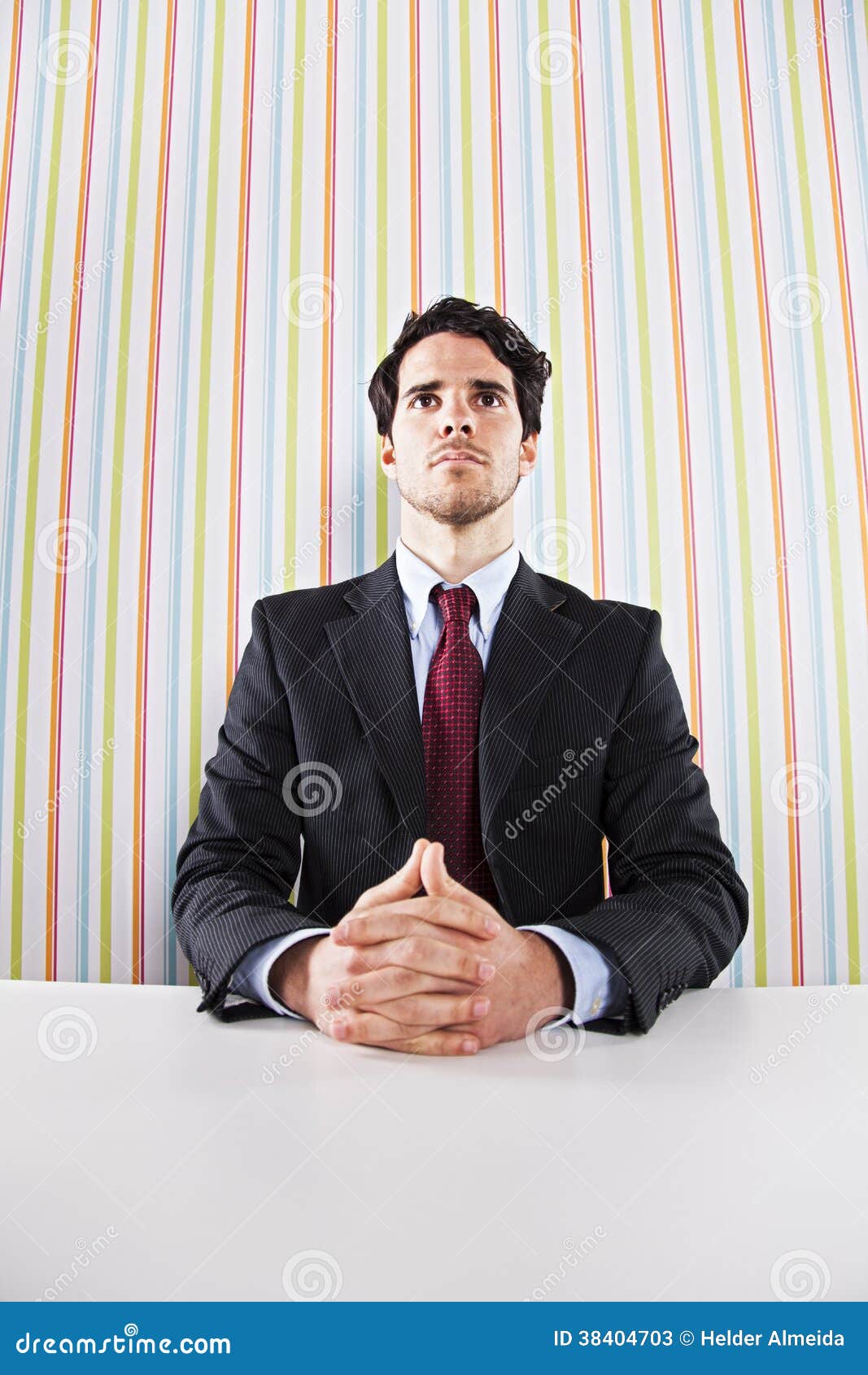 Powerful businessman stock image. Image of power, handsome - 38404703