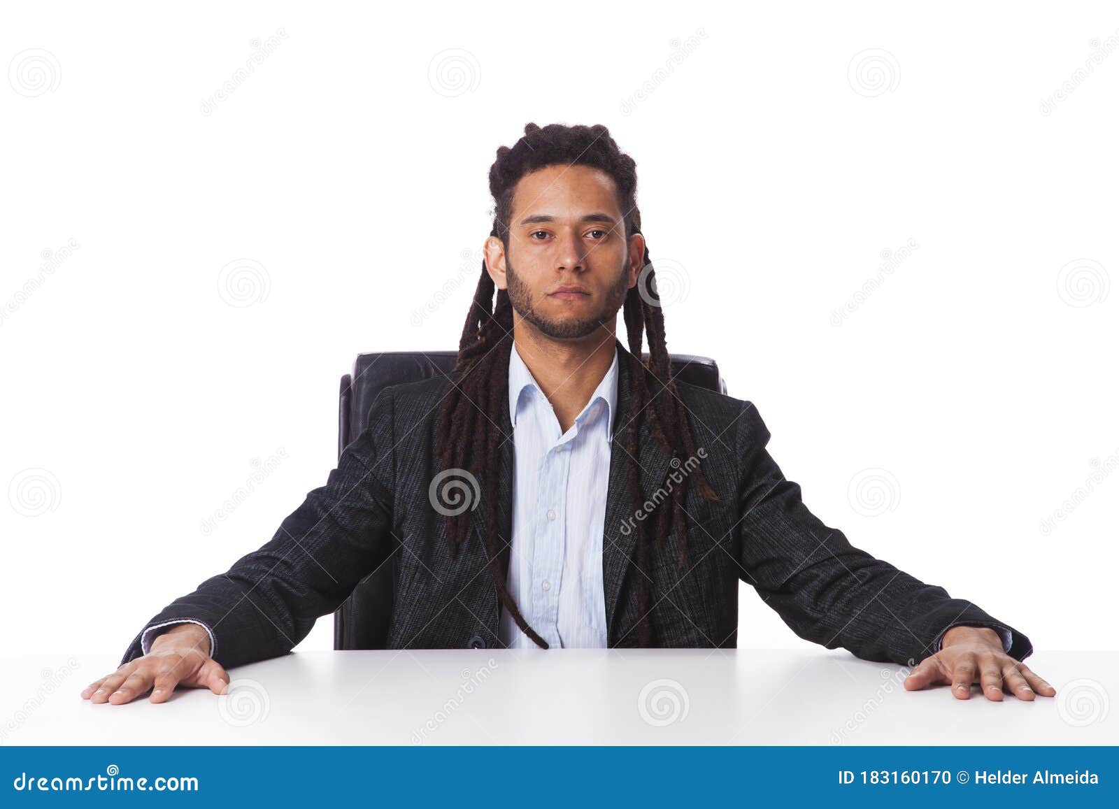 Powerful Businessman at the Office Stock Photo - Image of executive ...