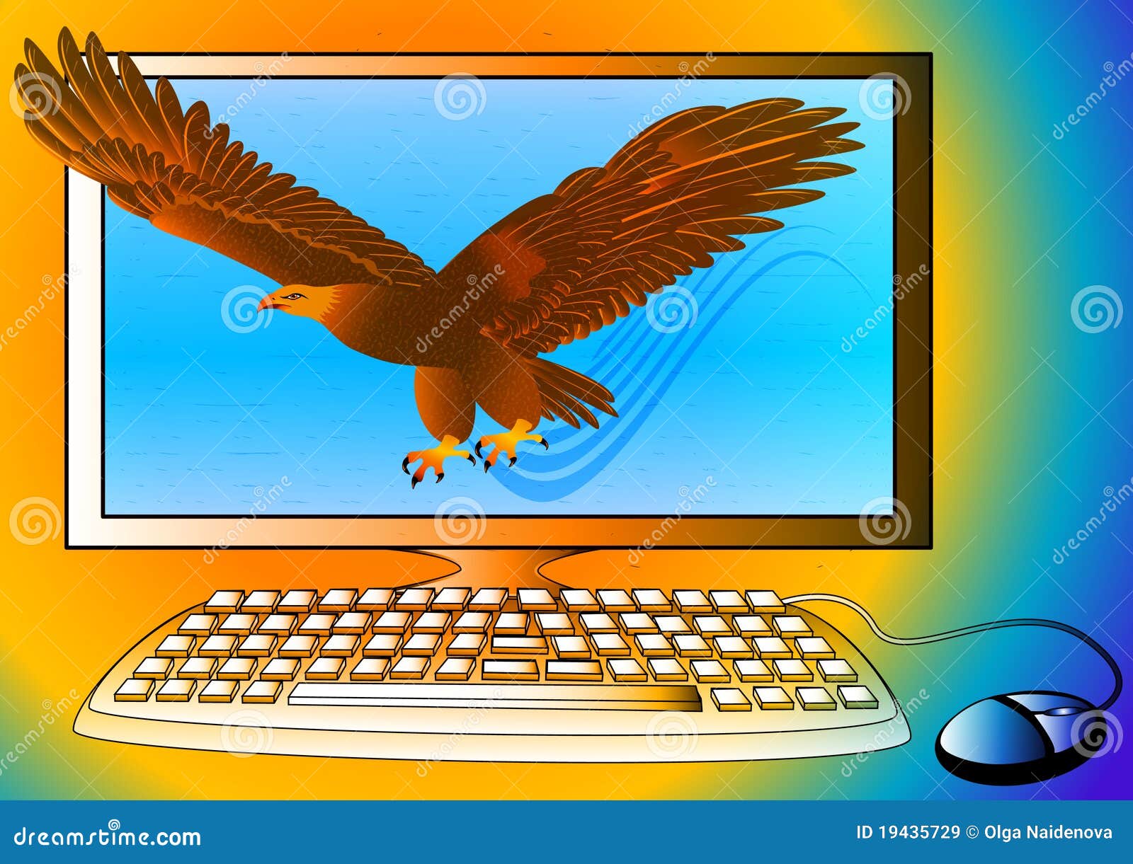 Powerful Computer System 03 Royalty-Free Stock Photo | CartoonDealer ...