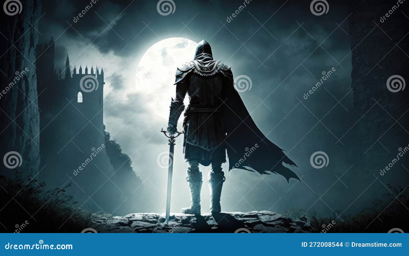 A Powerful Crusader Steps Out of the Shadows the Sharp Edge of His ...