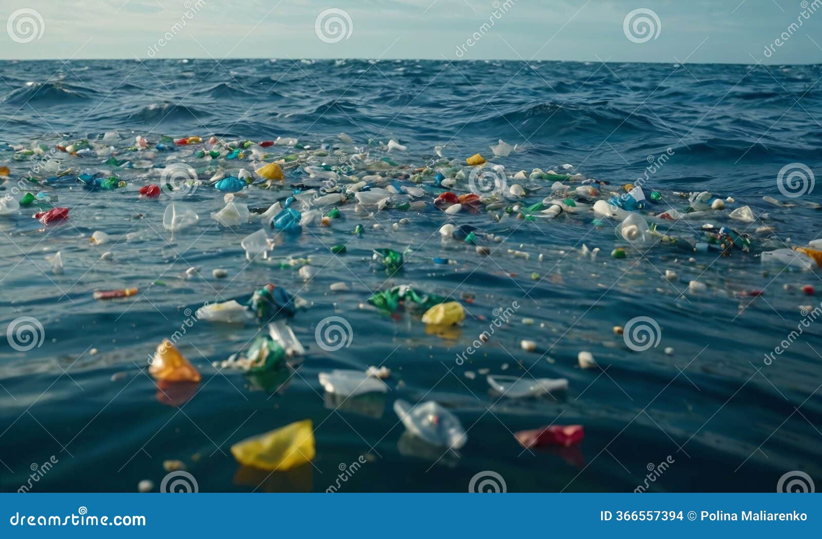 The Great Pacific Garbage Patch: Aerial View Of Massive Areof Plastic ...