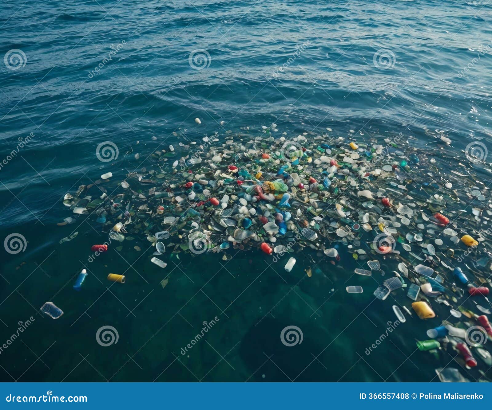 The Great Pacific Garbage Patch: Aerial View Of Massive Areof Plastic ...