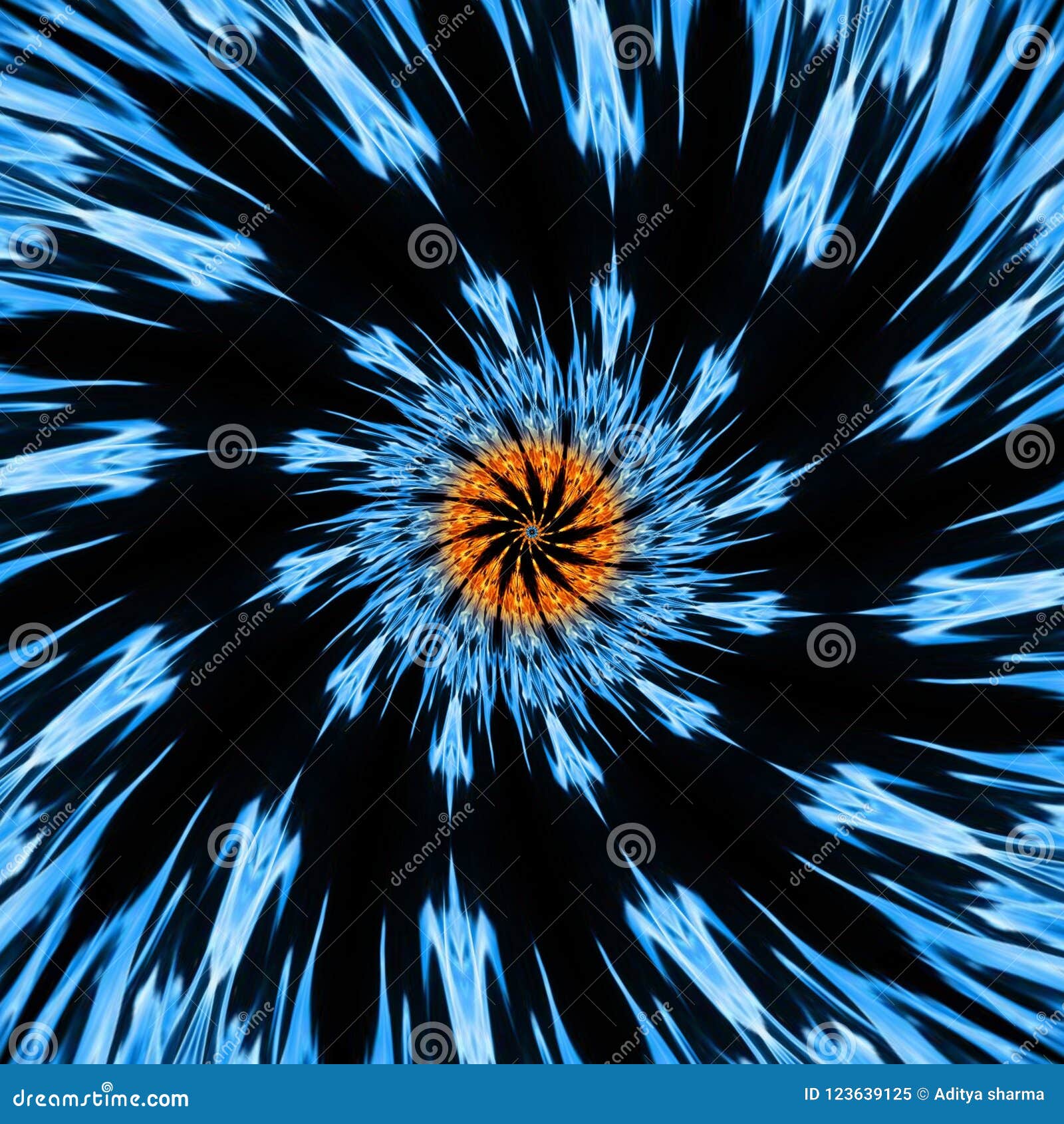 Spinning Table Fan. 2d Table Fan Isolate On White Background. Animated ...