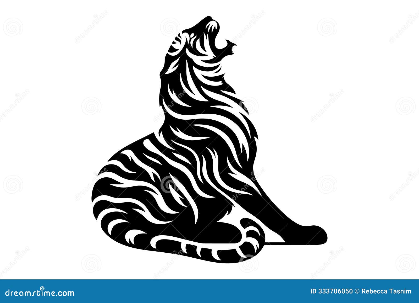 Elongated Tiger Human Hybrid: Realistic Sculpture Of A Withered Cyclops ...