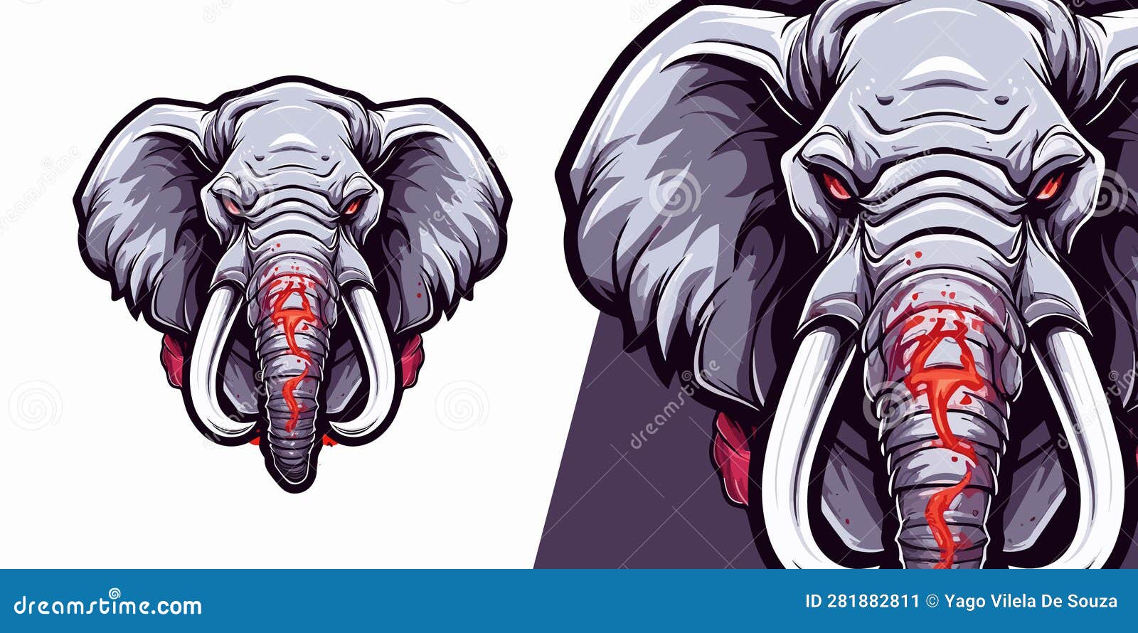 Powerful 8k Elephant: Majestic Creature In High-resolution Royalty-Free ...