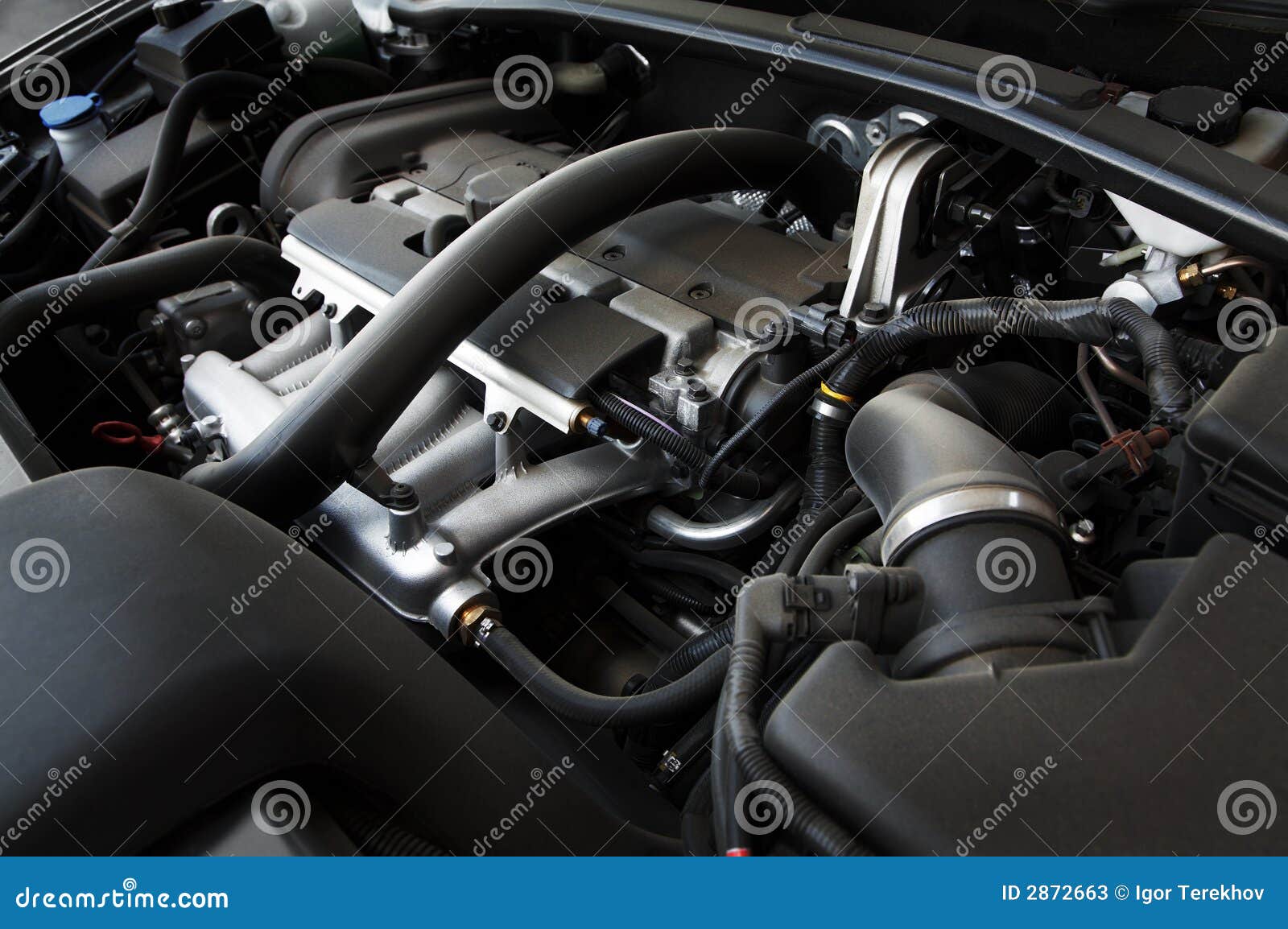 The powerful engine stock image. Image of performance - 2872663