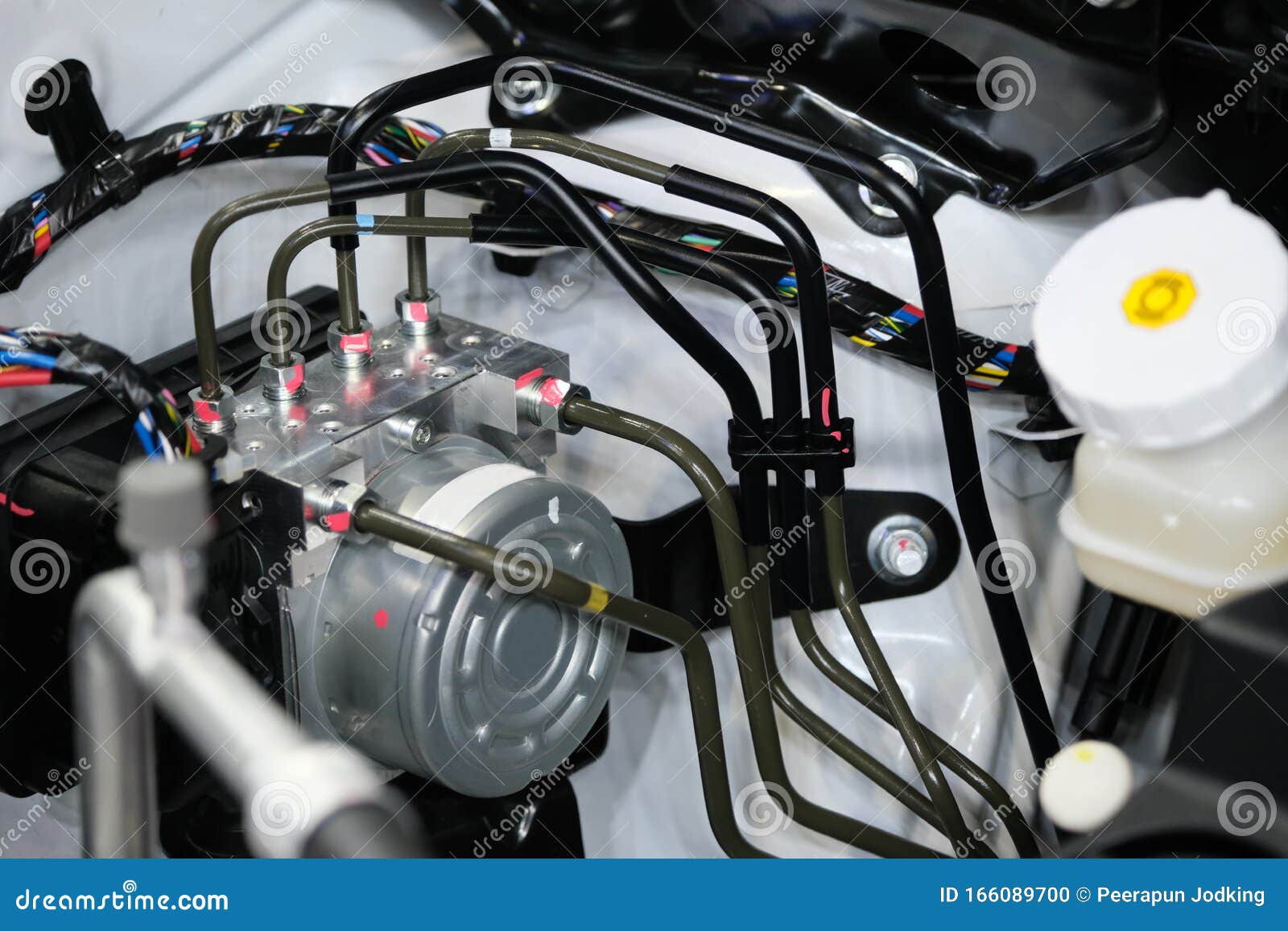 Powerful Engine of a Car. Internal Design of Engine. Car Engine Part ...