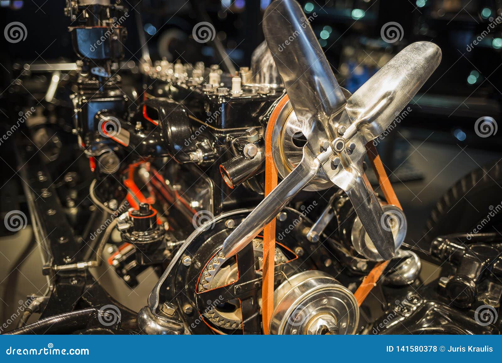 The Powerful Engine of a Car. Internal Design of Engine. Car Engine ...