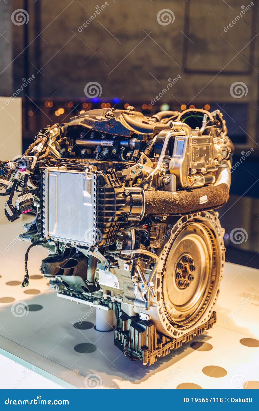 Powerful Engine of a Car. Internal Design of Engine. Car Engine Part ...