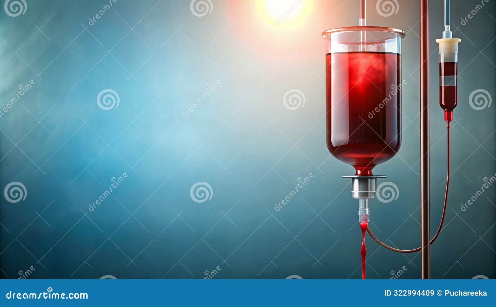 Powerful Expressionist Depiction of a Blood Transfusion Textbook with a ...