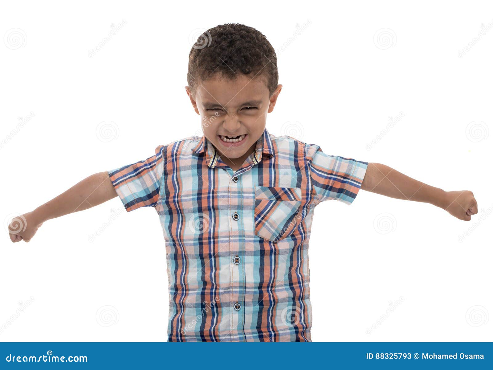 Powerful Fierce Boy stock image. Image of healthy, childhood - 88325793
