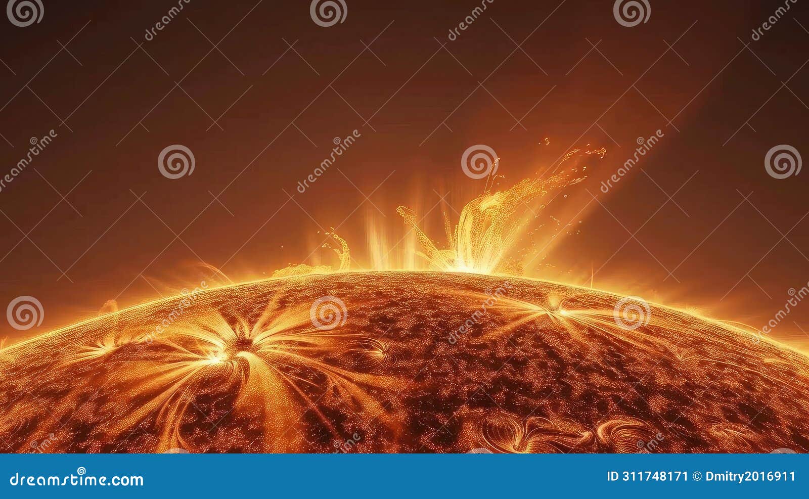 A Powerful Flare on the Sun Surface. Electromagnetic Attack from the ...