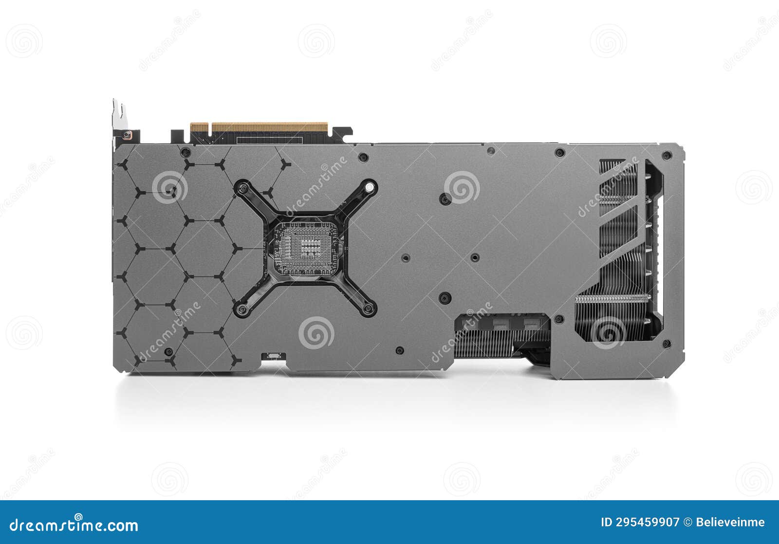 Powerful Graphic Adapter With Passive Cooler. Royalty-Free Stock Image ...