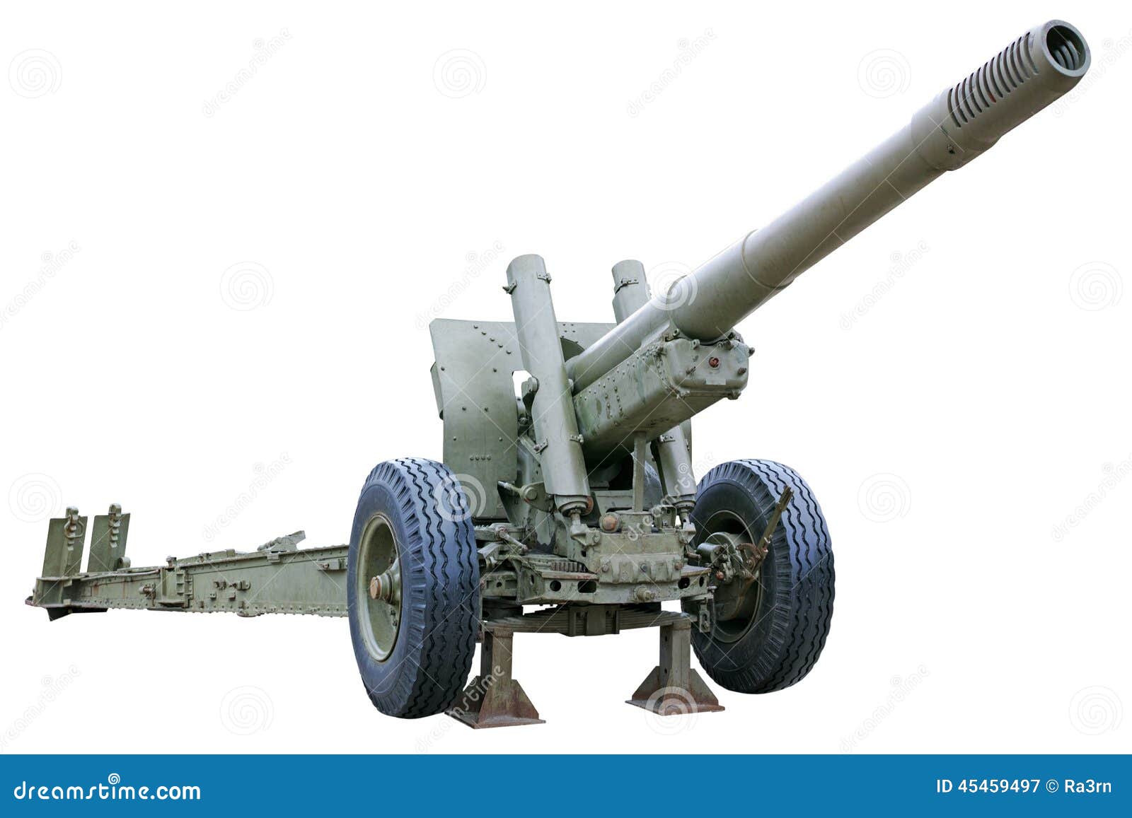 Powerful Howitzer Royalty-Free Stock Photography | CartoonDealer.com ...