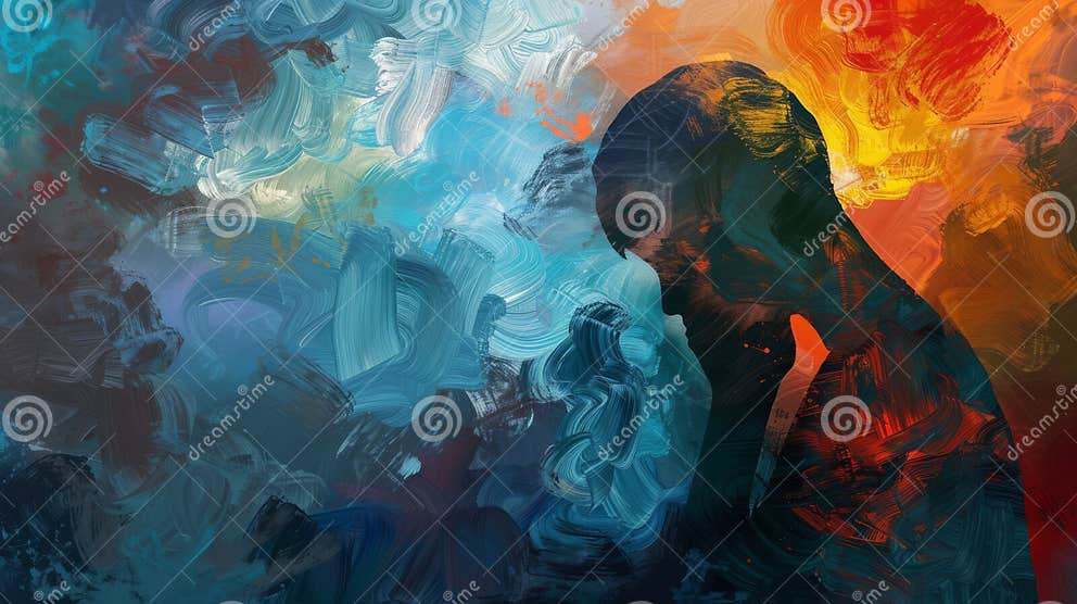 Weight of Despair: an Abstract Representation of Depression and Anxiety ...