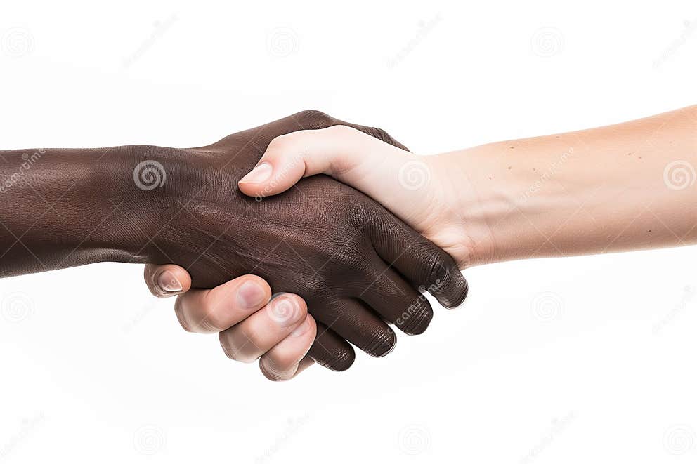 A Powerful Image Depicting Unity and Cooperation, with a Handshake ...