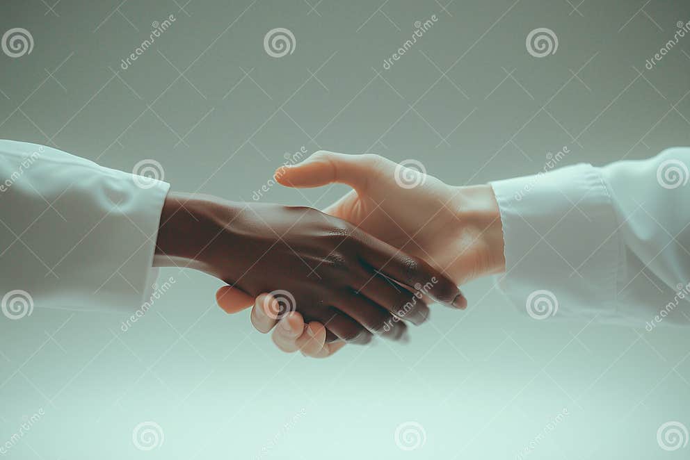 Unity in Diversity Handshake Stock Illustration - Illustration of ...