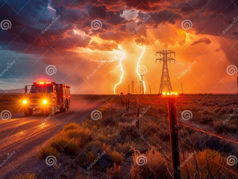Powerful Lightning Storm Strikes, Causing Damage and Power Outages ...