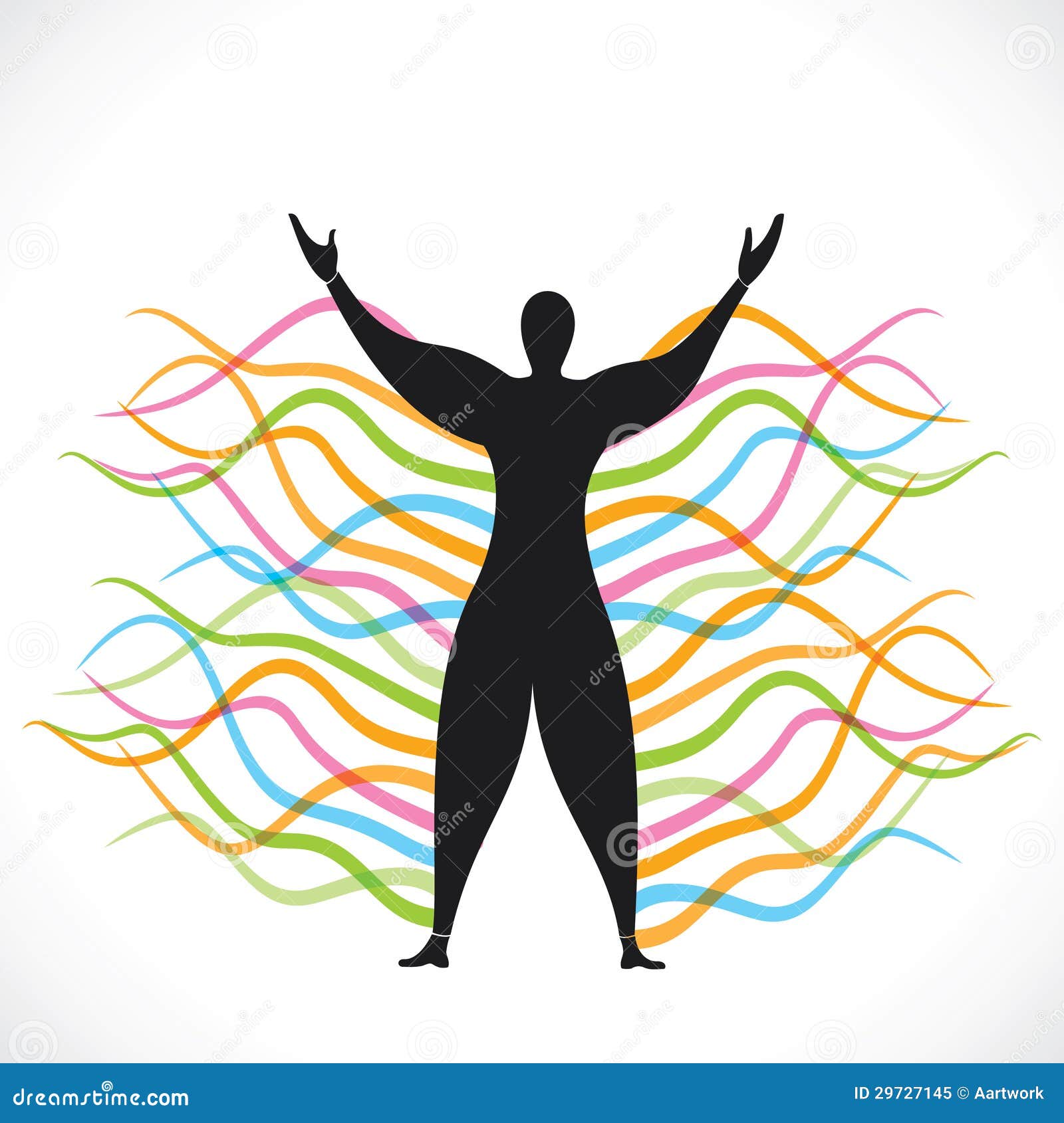 Powerful men stock vector. Illustration of arms, metaphor - 29727145