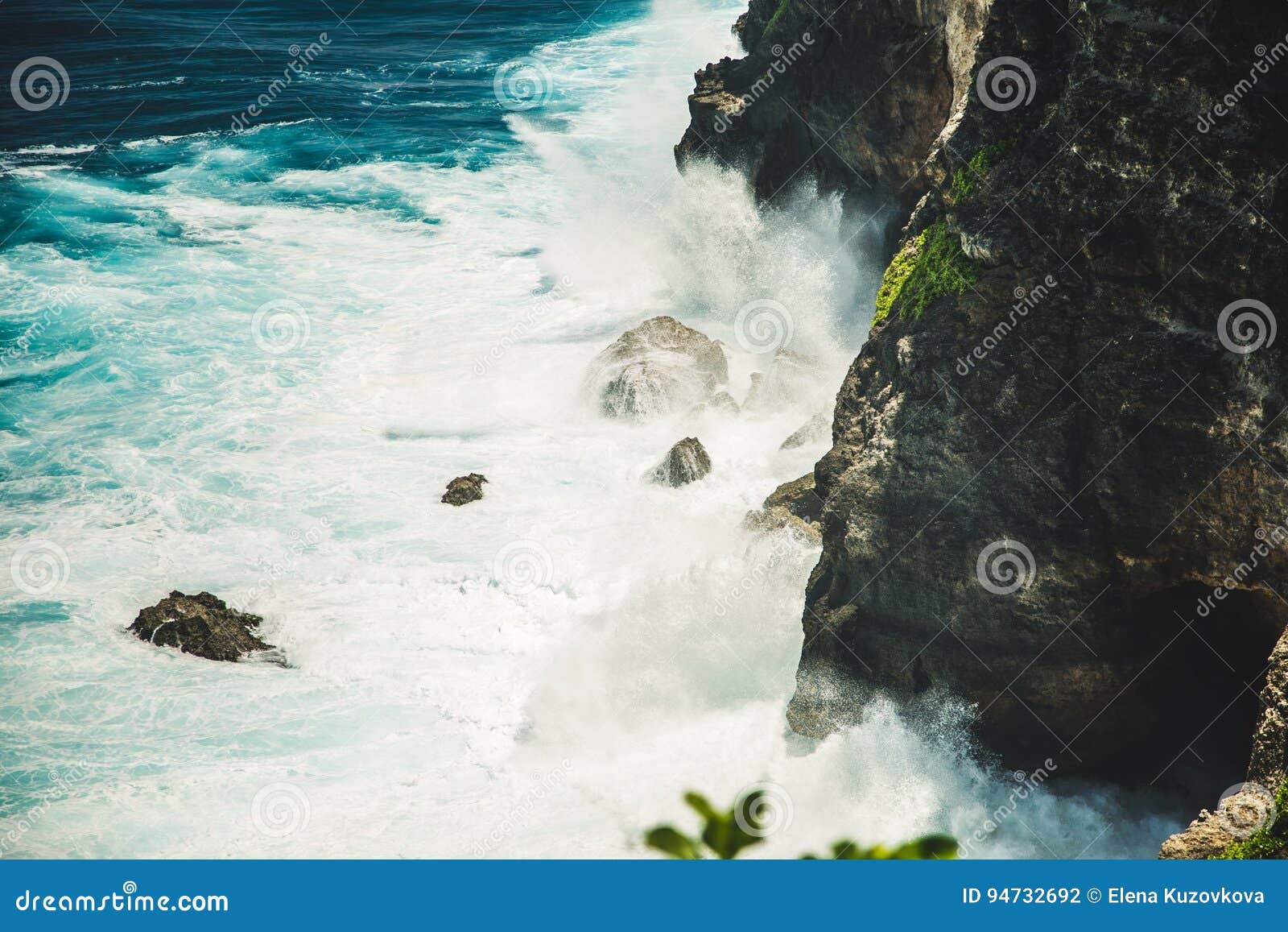 Powerful ocean wave stock photo. Image of ocean, wave - 94732692