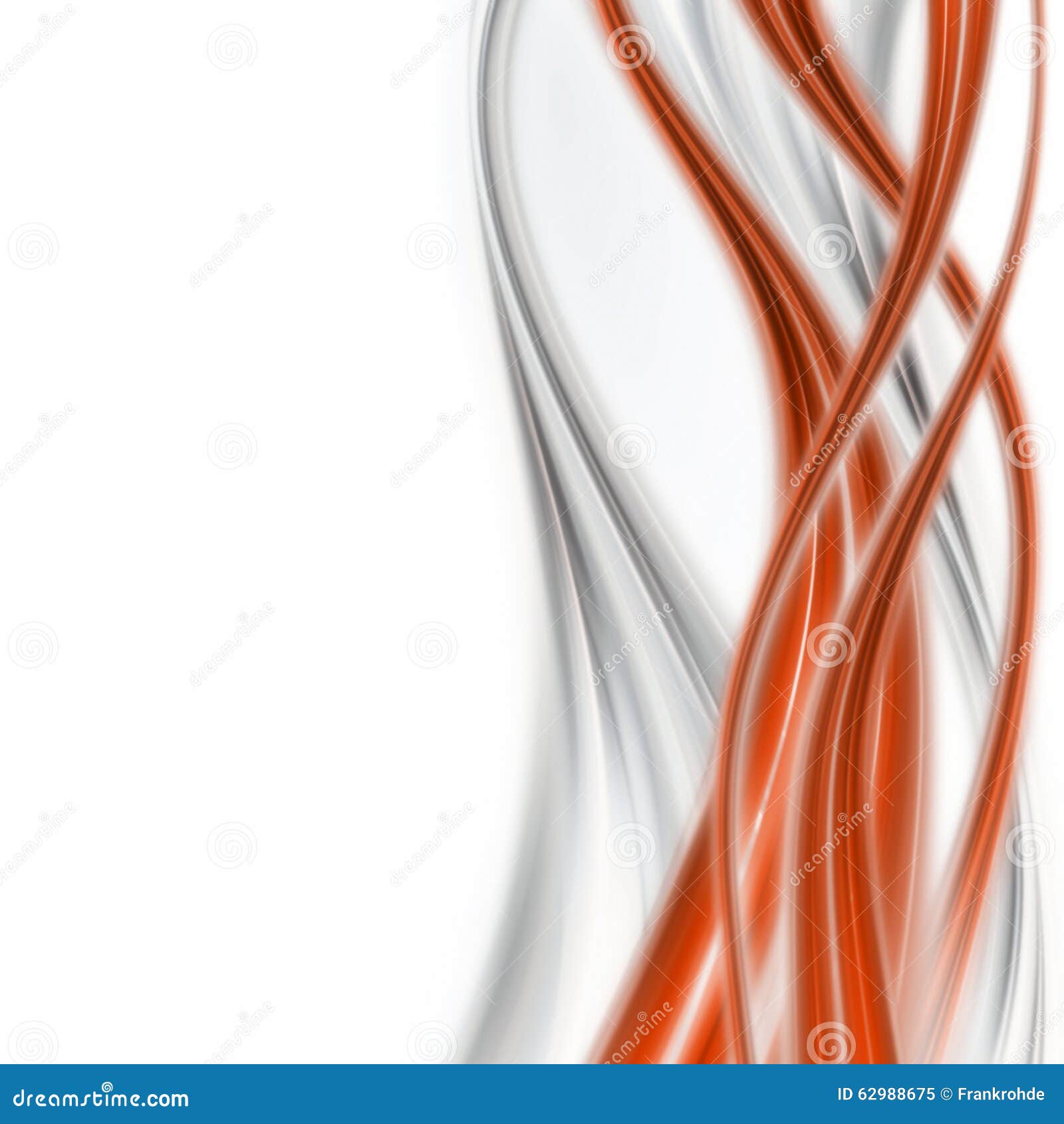 Powerful orange design stock illustration. Illustration of copyspace ...