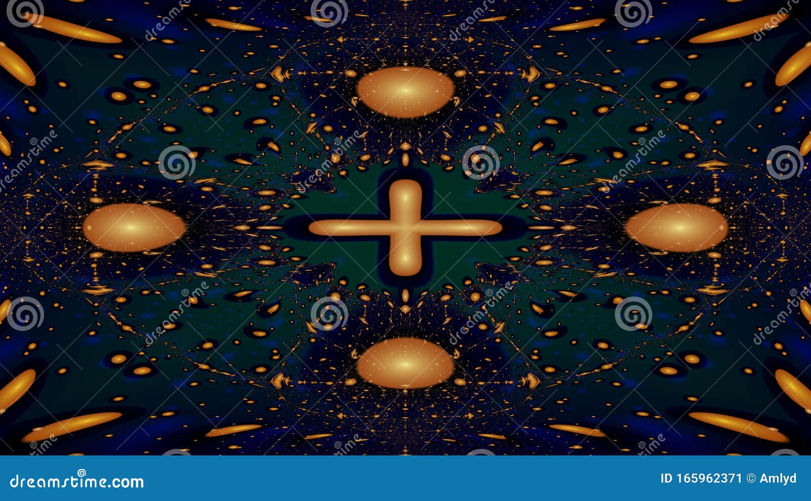 Cross evolution stock illustration. Illustration of central - 165962371