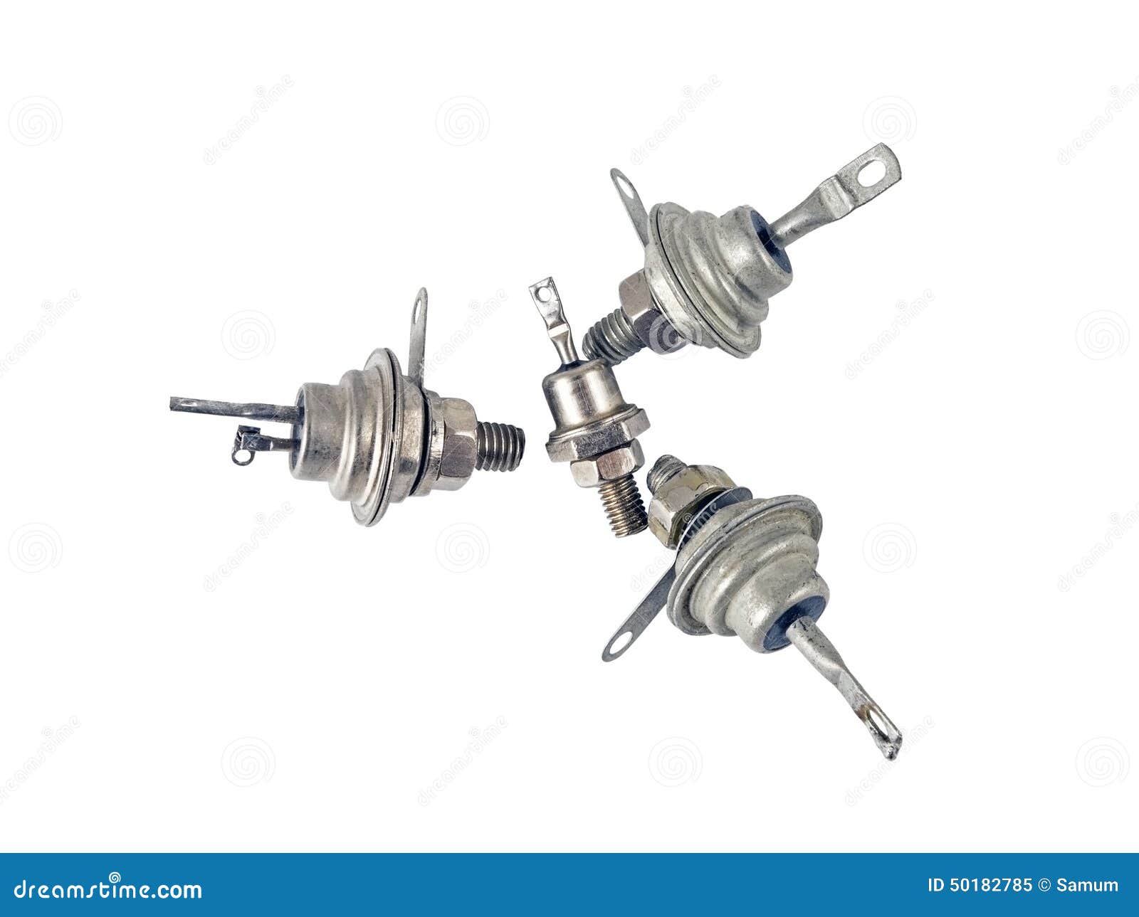 Powerful Semi-conductor Diode Stock Image - Image of isolated ...