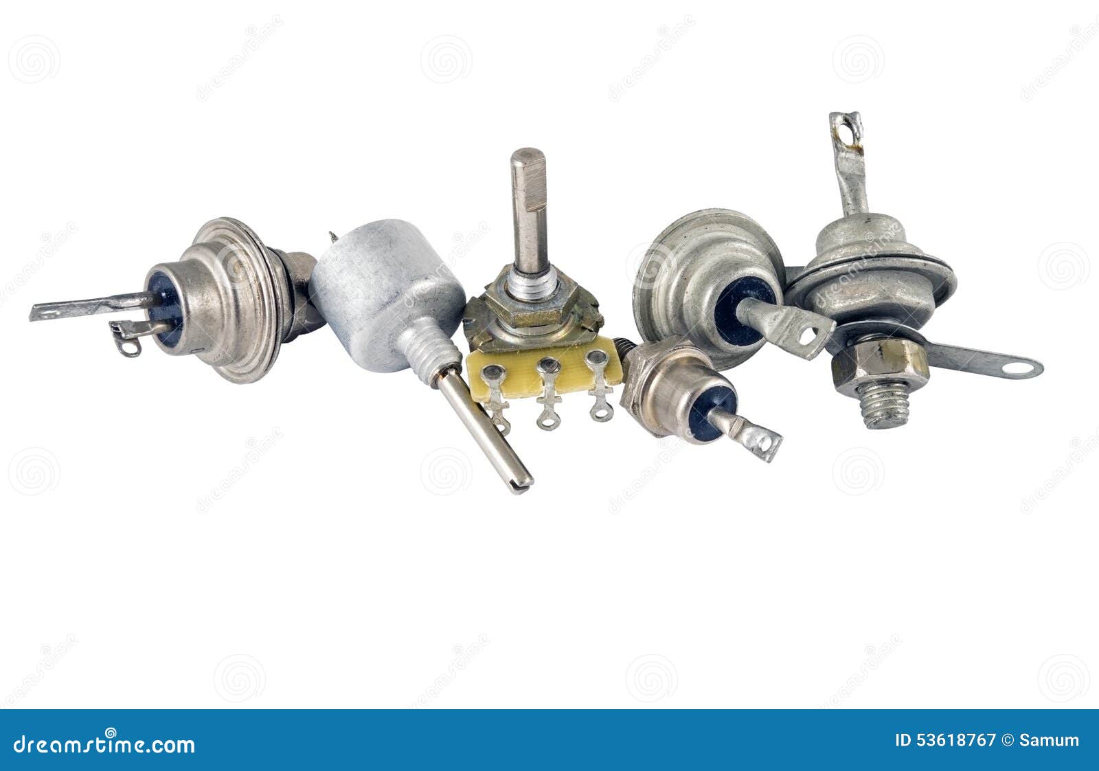 Powerful Semi-conductor Diode Stock Image - Image of hardware ...