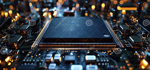 Powerful Semiconductor Technology in Advanced Electronics Facility ...