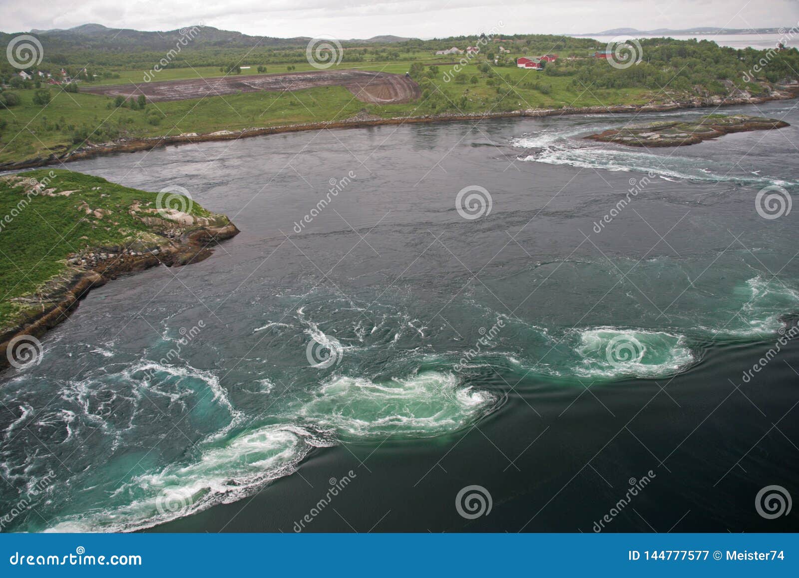 Saltstraumen Norway stock image. Image of oxygenrich - 144777577