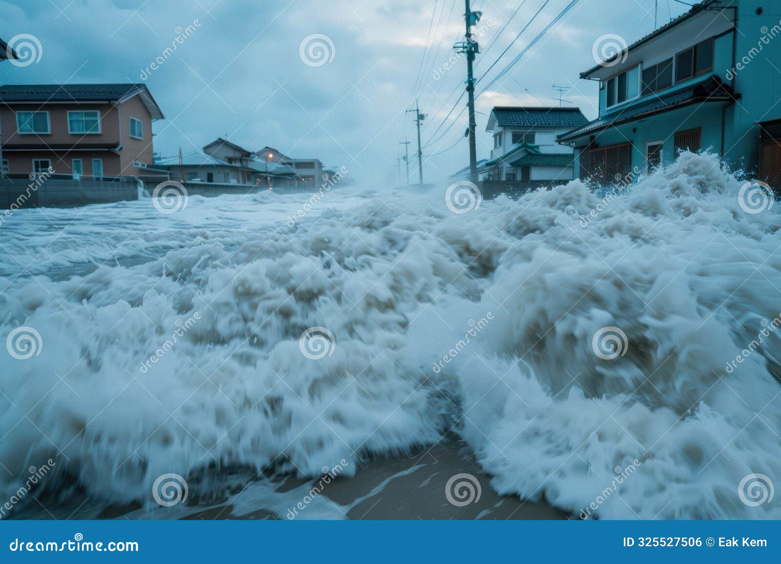 Powerful Tidal Waves Cause Damage and Devastation, Prompting Emergency ...