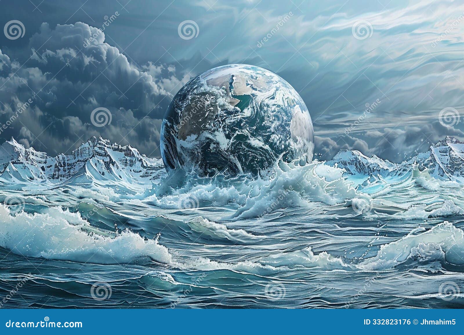A Powerful Visual Representation of Climate Change Depicting Extreme ...