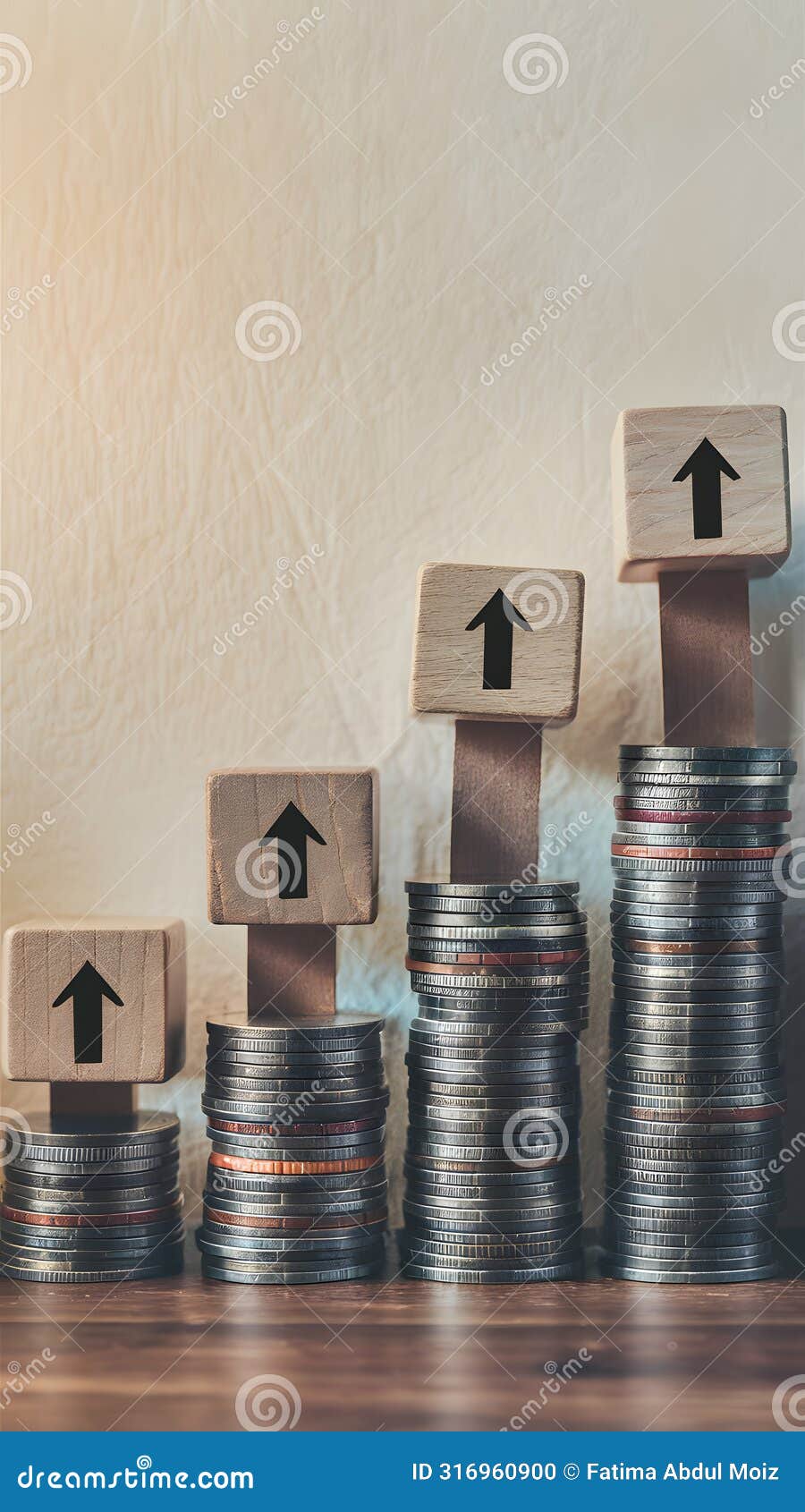 A Powerful Visual Representation of Progress and Growth with Ascending ...