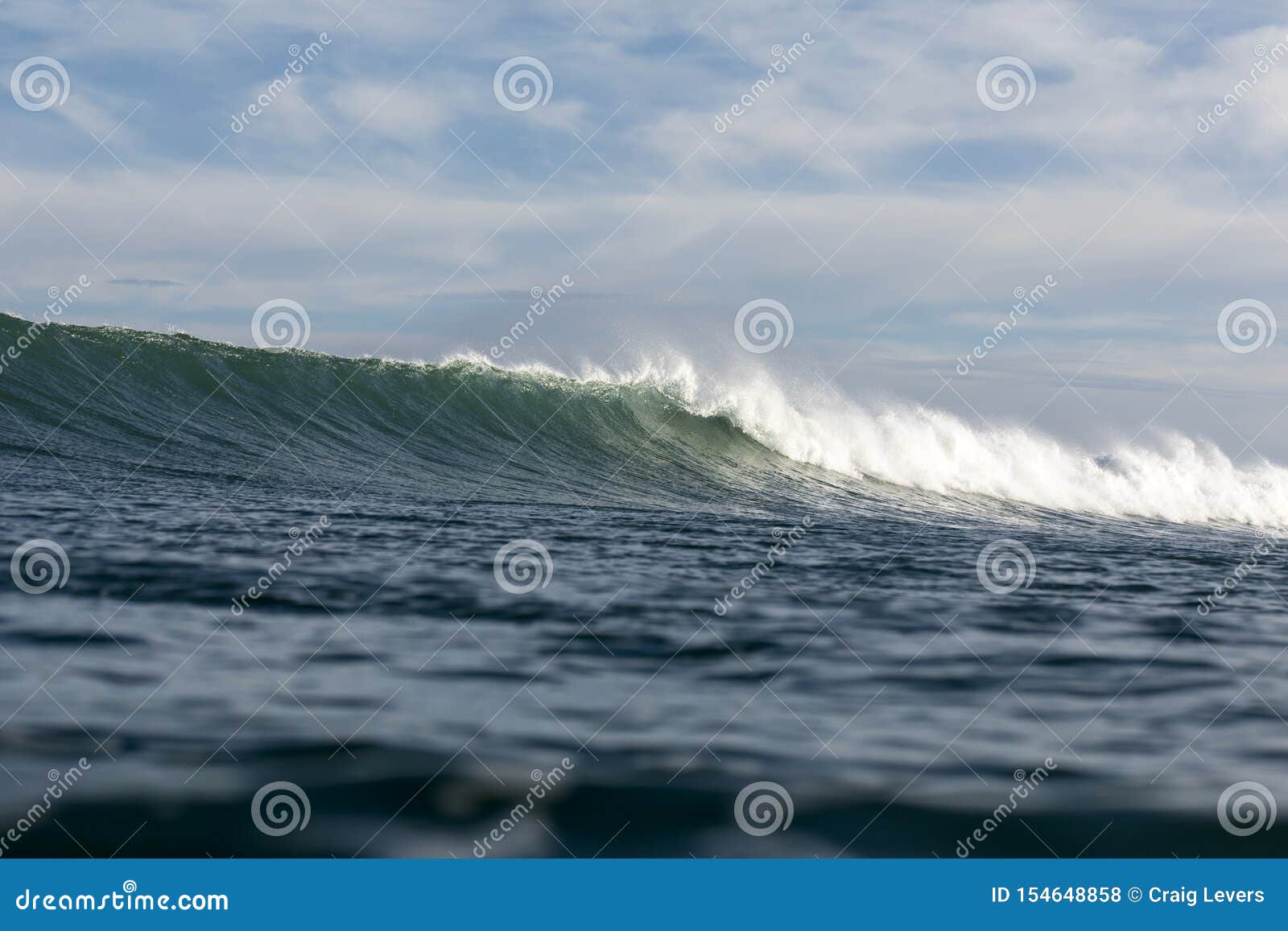 Perfect Winter Wave in NZ stock photo. Image of waves - 154648858