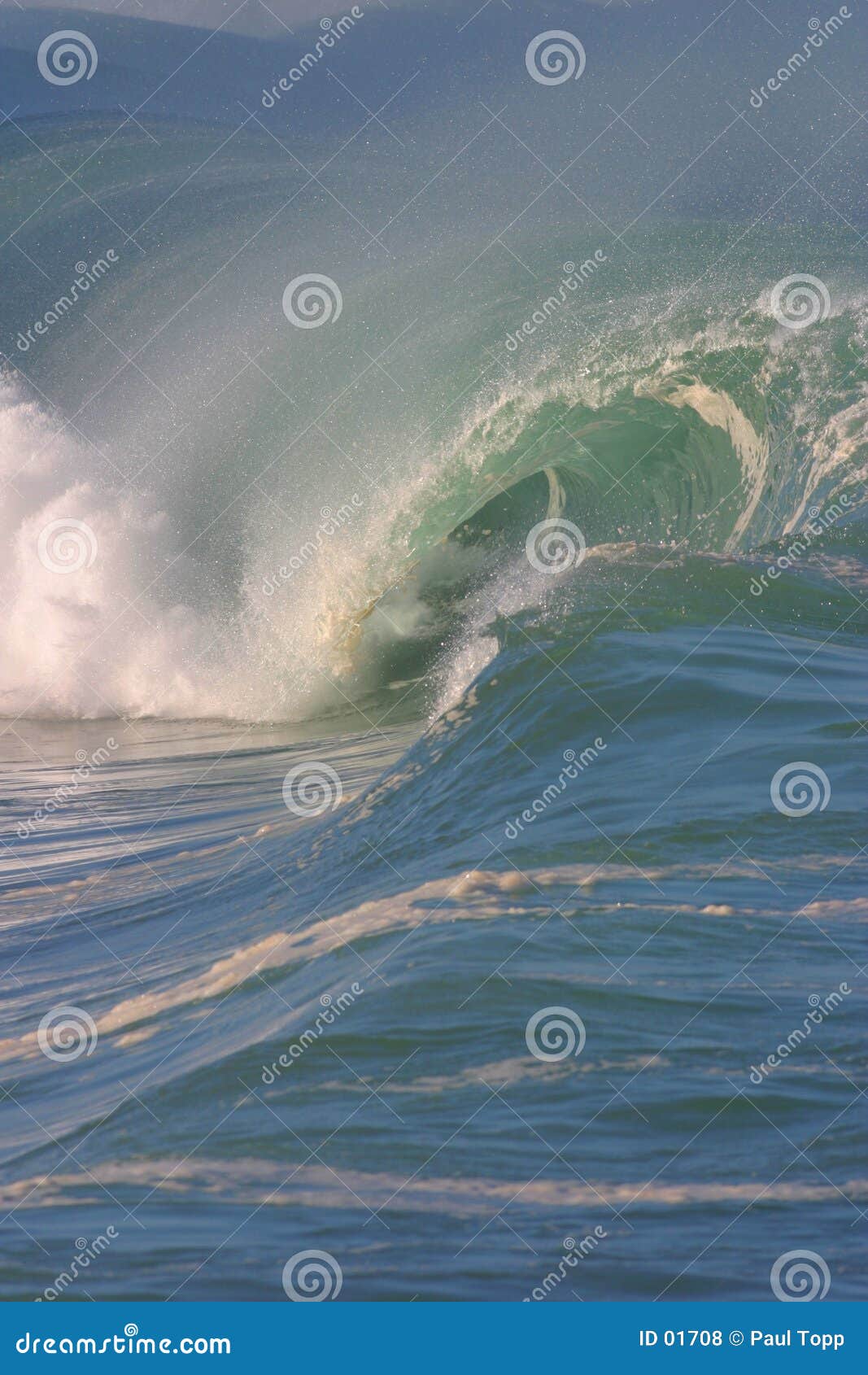 Powerful Wave at Waimea Bay Stock Photo - Image of coast, power: 1708