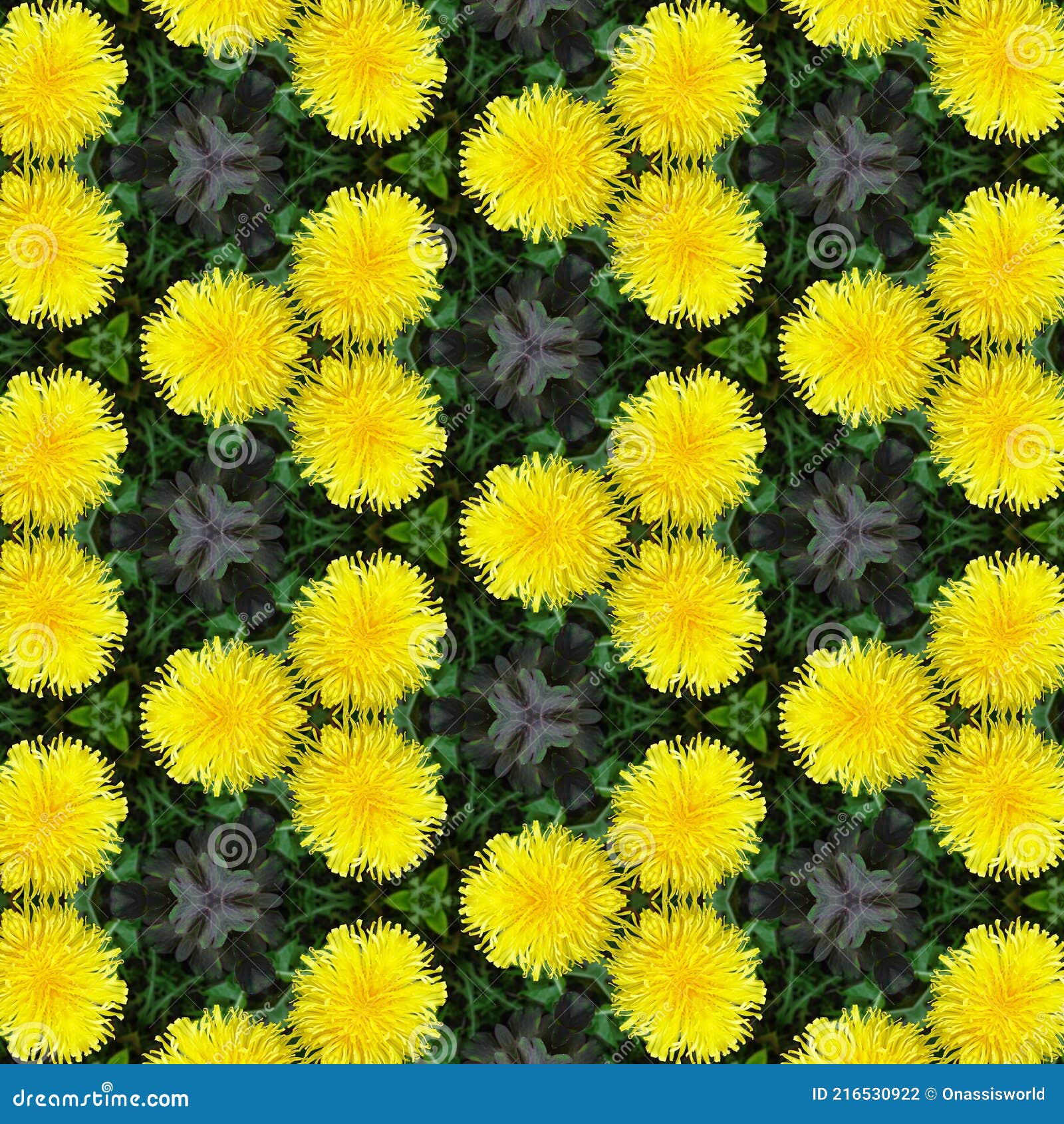 Powerful Yellow Flower Abstract Background Stock Photo - Image of ...