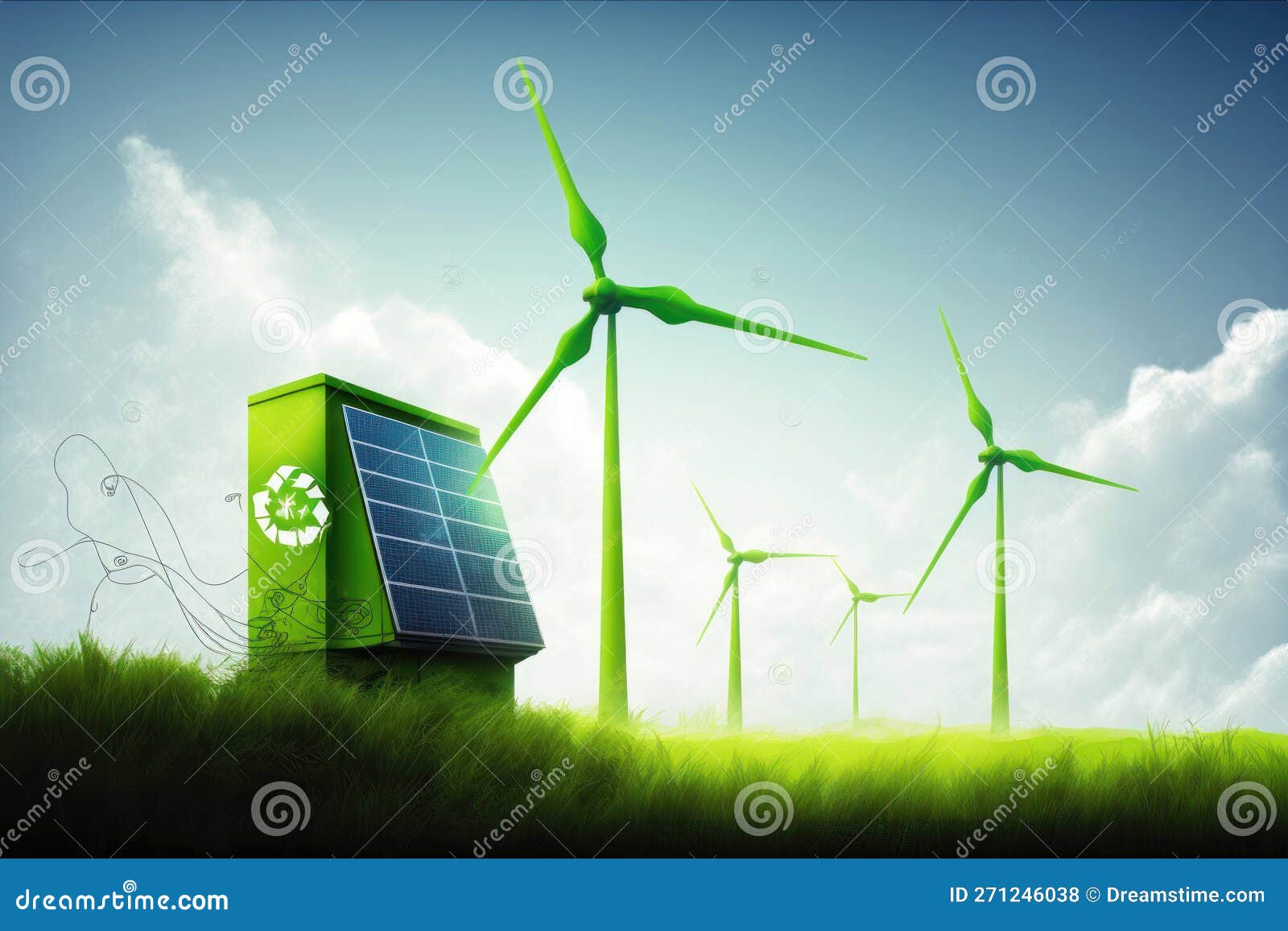 Powering The Future: Embrace The Sustainable Energy Concept. Generative ... Powering The Future: Embrace The Sustainable Energy Concept. Generative ...