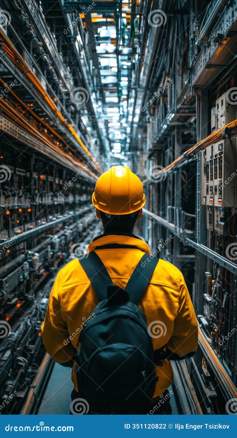 Powering Progress Through Innovation And Gears, 3d Text Royalty-Free Stock Photography ...